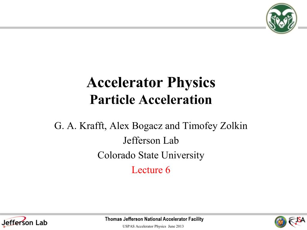 PPT - Accelerator Physics Particle Acceleration PowerPoint Presentation - ID:3210784