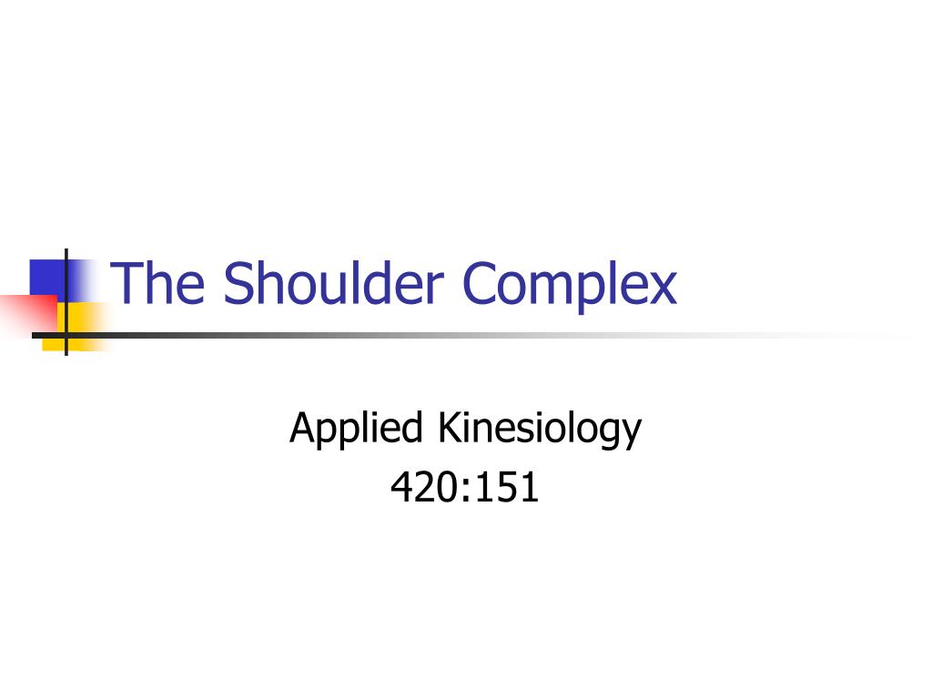 PPT - The Shoulder Complex PowerPoint Presentation, free download - ID ...