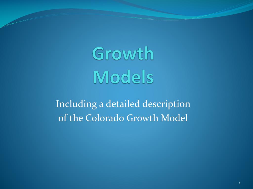 PPT - Growth Models PowerPoint Presentation, free download - ID:3212480