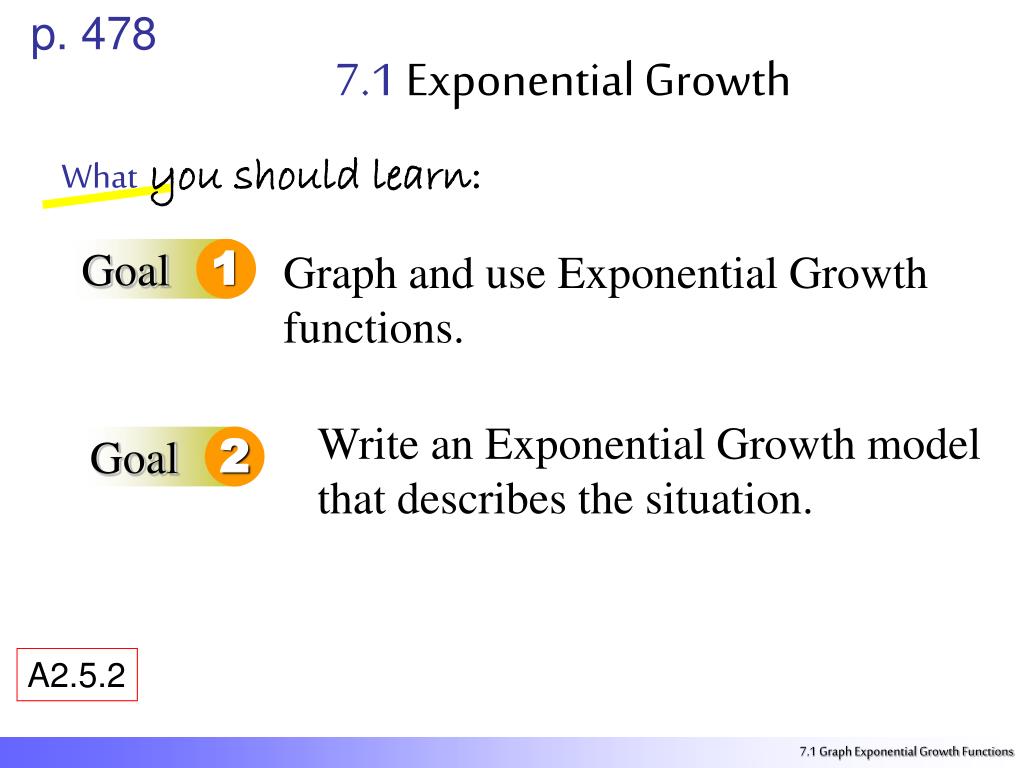 PPT - 7.1 Exponential Growth PowerPoint Presentation, free download ...