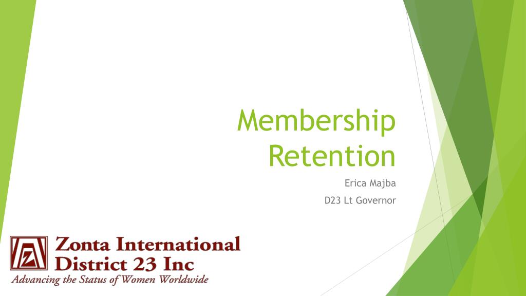 PPT - Membership Retention PowerPoint Presentation, free download - ID ...