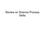 PPT - SCIENCE PROCESS SKILLS PowerPoint Presentation, free download - ID:1085087