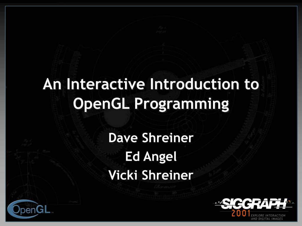 PPT - An Interactive Introduction to OpenGL Programming PowerPoint Presentation - ID:3217958