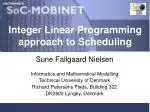 PPT - Introduction to Linear and Integer Programming PowerPoint ...