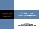 PPT - Qualification and Validation PowerPoint Presentation, free ...