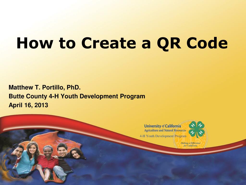 PPT - How to Create a QR Code PowerPoint Presentation, free download ...