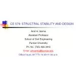 PPT - CE-632 Foundation Analysis and Design PowerPoint Presentation ...