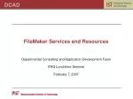 PPT - How to use FileMaker PowerPoint Presentation, free download - ID ...