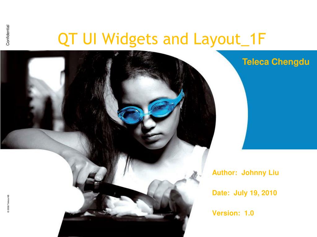 PPT - QT UI Widgets and Layout_1F PowerPoint Presentation, free ...