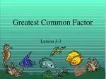 PPT - GREATEST COMMON FACTOR PowerPoint Presentation, free download ...