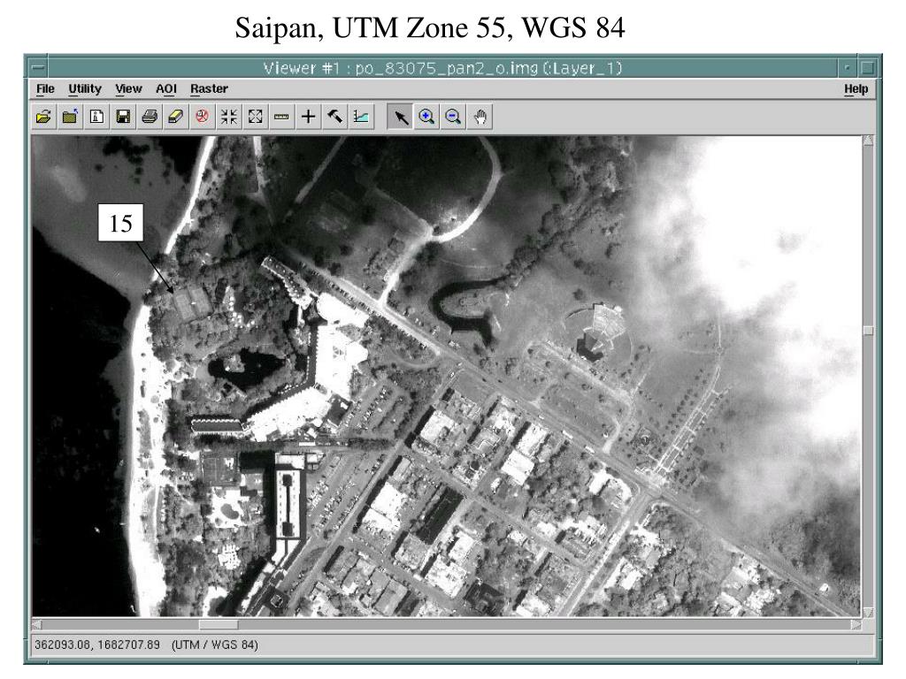 PPT - Saipan, UTM Zone 55, WGS 84 PowerPoint Presentation, free ...