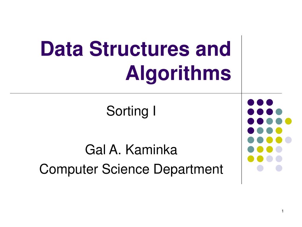 PPT - Data Structures and Algorithms PowerPoint Presentation, free ...