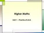 PPT - Higher Maths 1 3 Differentiation PowerPoint Presentation, free ...