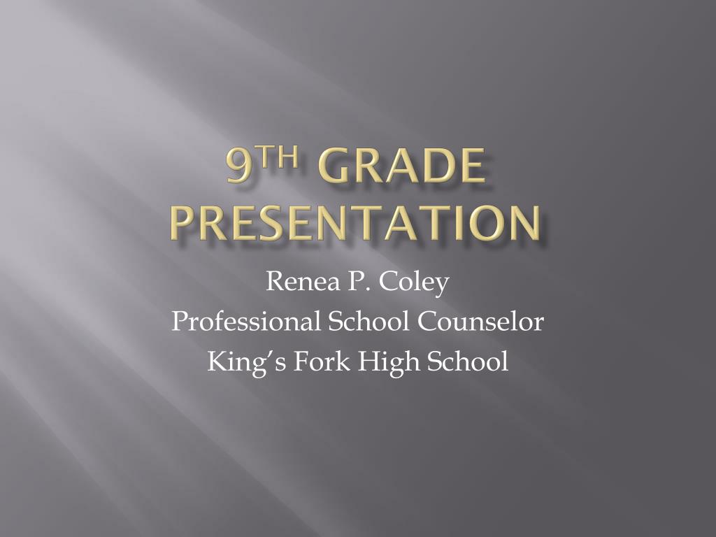 PPT - 9 th Grade presentation PowerPoint Presentation, free download ...