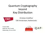 PPT - Quantum Key Distribution PowerPoint Presentation, free download ...