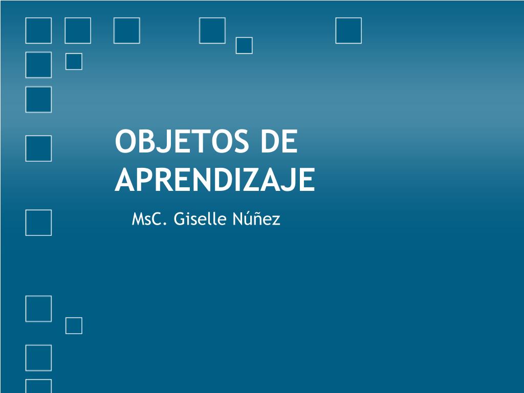 PPT - OBJETOS DE APRENDIZAJE PowerPoint Presentation, free download ...