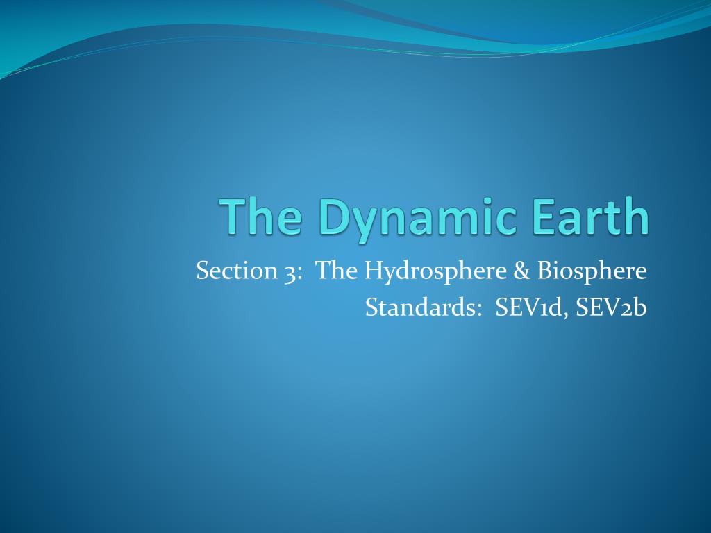 PPT - The Dynamic Earth PowerPoint Presentation, free download - ID:3230336