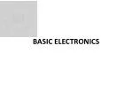 PPT - Basic Electronics PowerPoint Presentation, free download - ID:1590305