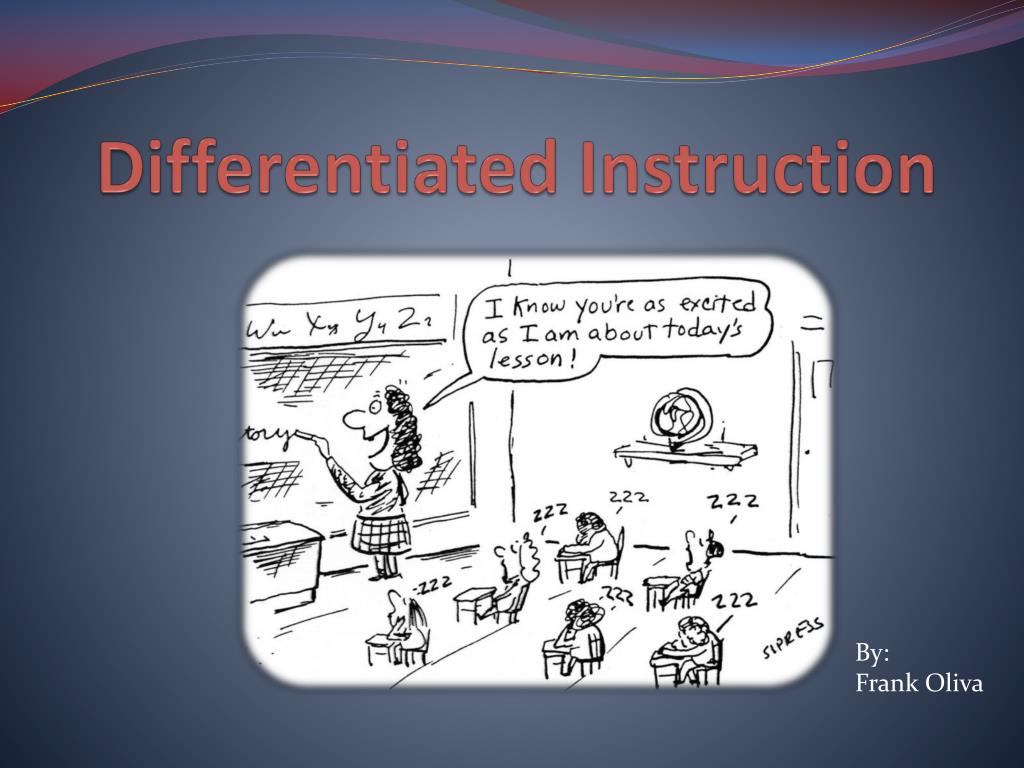 PPT - Differentiated Instruction PowerPoint Presentation, free download ...