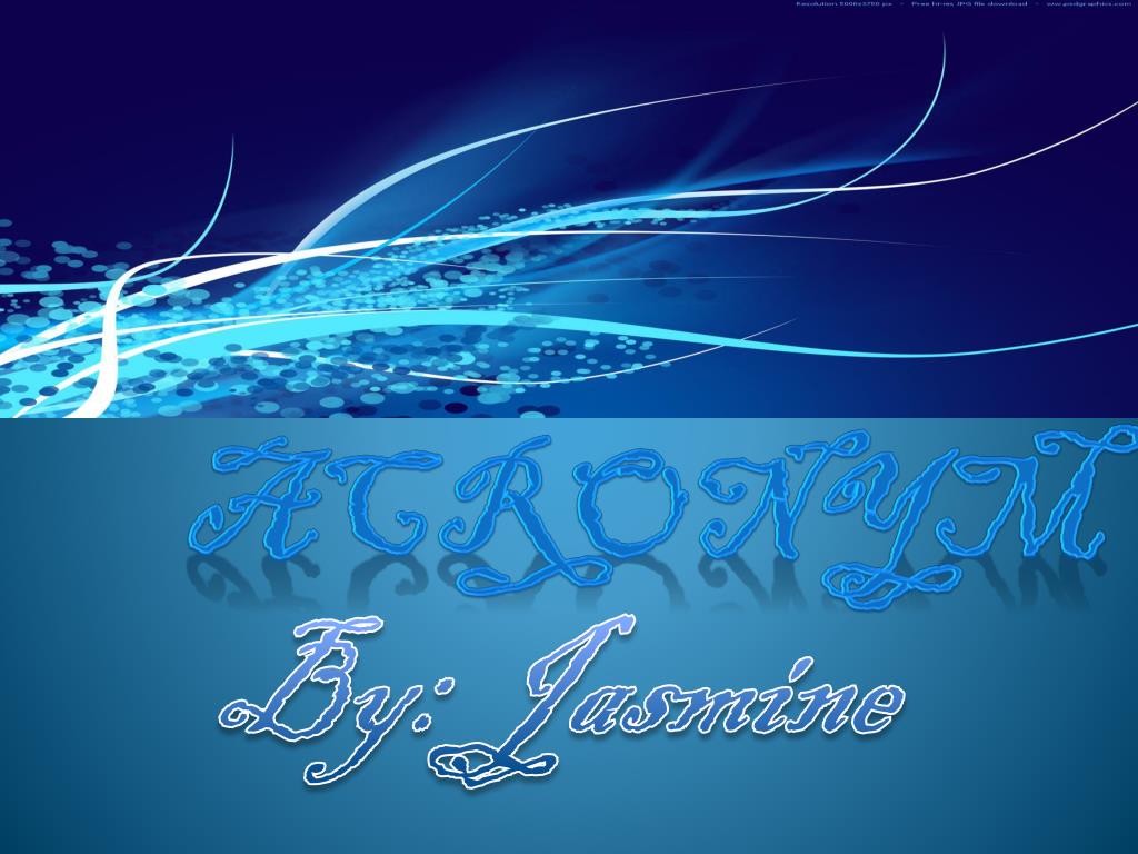 PPT - Acronym PowerPoint Presentation, free download - ID:3242014