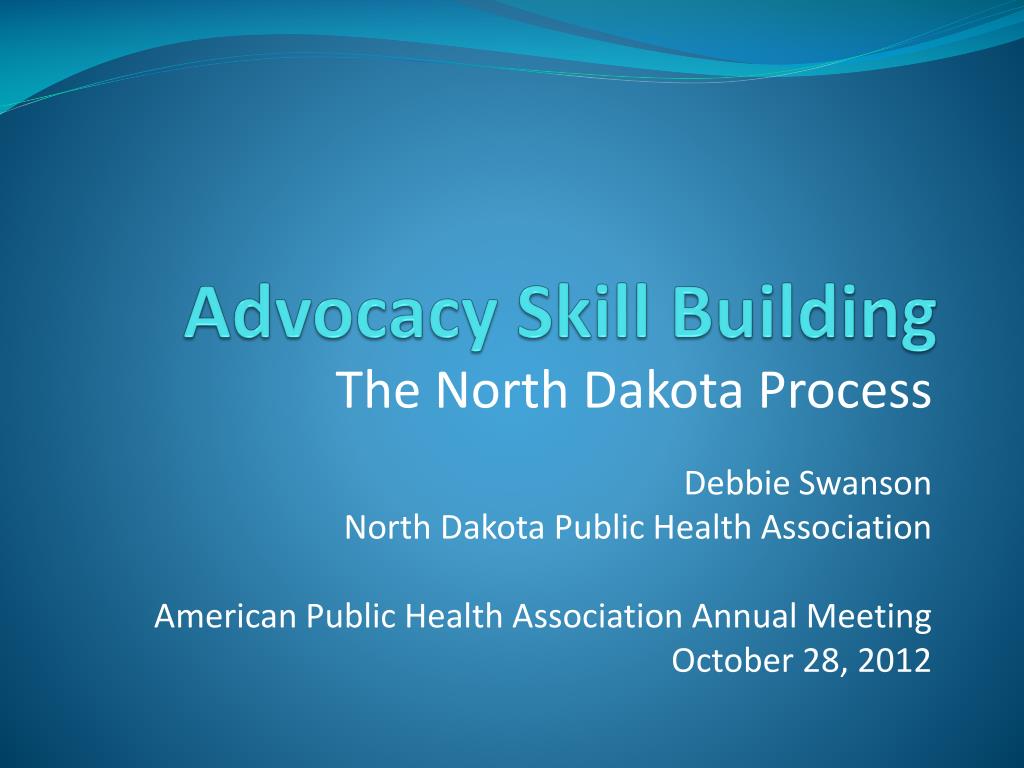PPT - Advocacy Skill Building PowerPoint Presentation, free download ...
