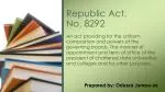PPT - Republic Act No. 9275 PowerPoint Presentation, free download - ID ...