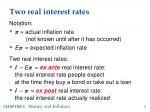 PPT - 14-1 Nominal versus Real Interest Rates PowerPoint Presentation ...