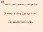 PPT - Learning about Call numbers PowerPoint Presentation, free ...