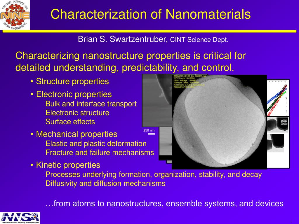 PPT - Characterization of Nanomaterials PowerPoint Presentation, free ...