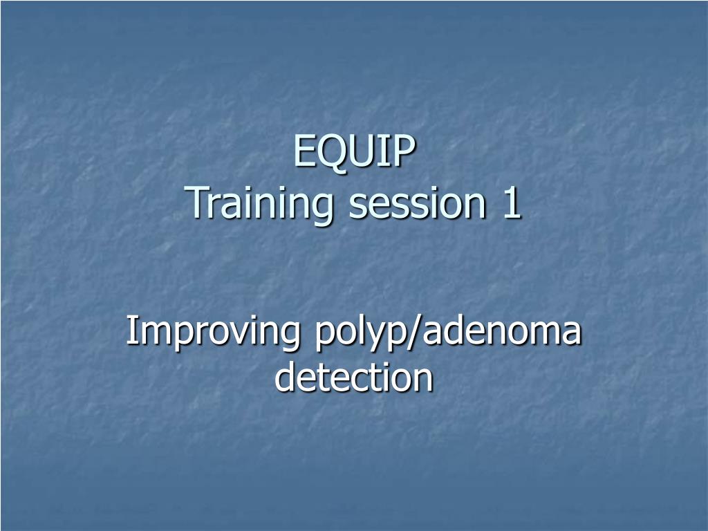 PPT - EQUIP Training session 1 PowerPoint Presentation, free download ...