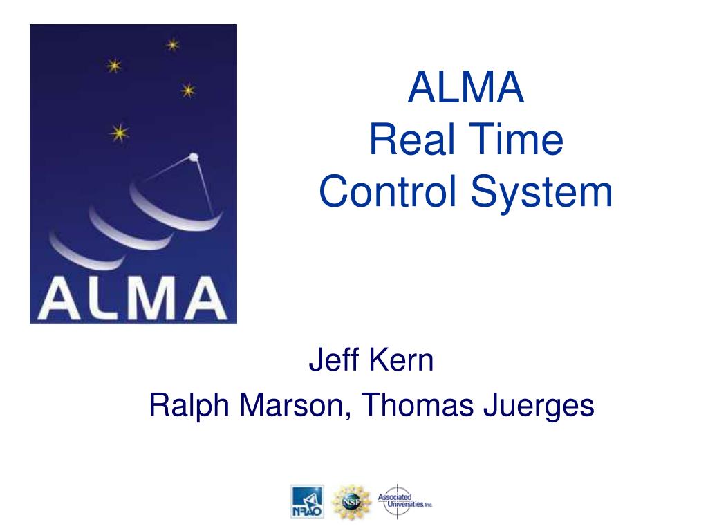 PPT - ALMA Real Time Control System PowerPoint Presentation, free ...