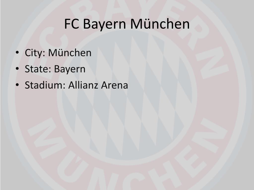 PPT - FC Bayern München PowerPoint Presentation, free download - ID:3257956