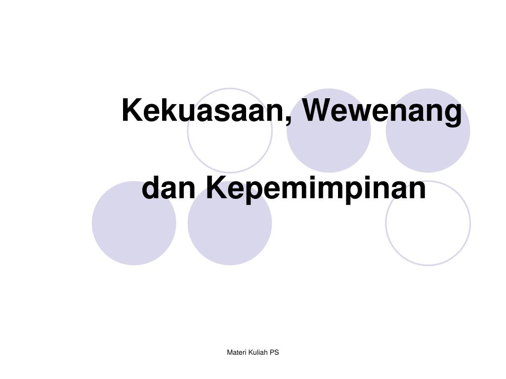PPT - Kekuasaan, Wewenang PowerPoint Presentation, free download - ID ...