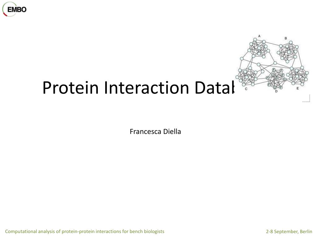 PPT - Protein Interaction Databases PowerPoint Presentation, free ...