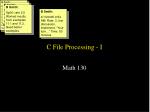PPT - Chapter 11 C File Processing PowerPoint Presentation, free ...