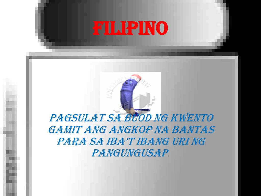 PPT - Filipino PowerPoint Presentation, free download - ID:3265032