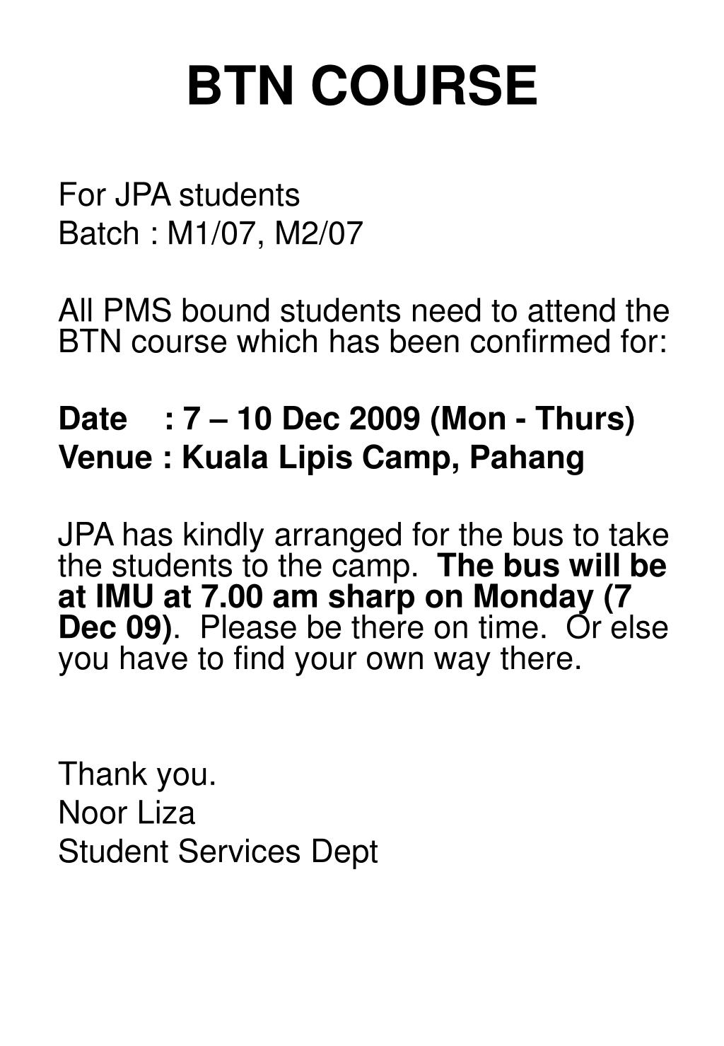 PPT - BTN COURSE PowerPoint Presentation, free download - ID:3268242