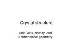 PPT - CRYSTAL STRUCTURE PowerPoint Presentation, free download - ID:2224615