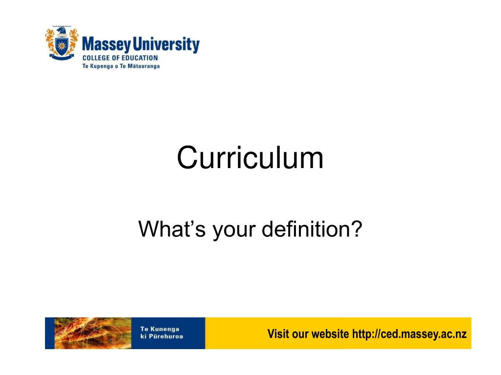 PPT - Curriculum PowerPoint Presentation, free download - ID:3271553