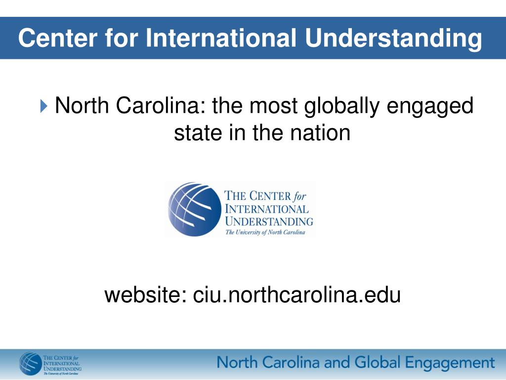 PPT - Center for International Understanding PowerPoint Presentation ...