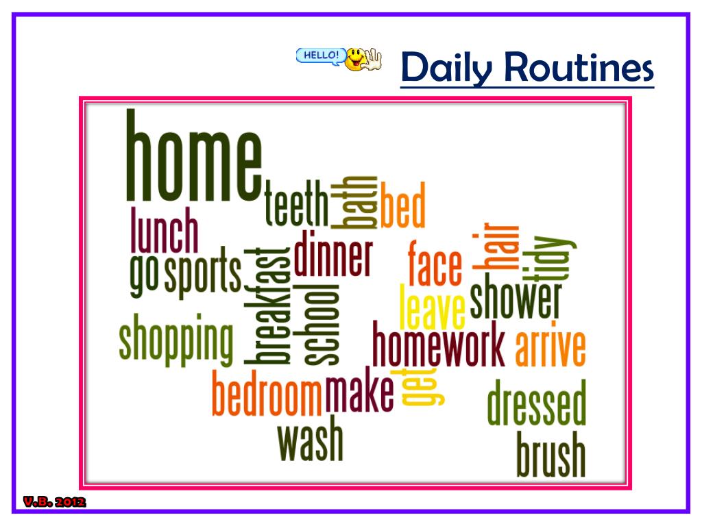 PPT - Daily Routines PowerPoint Presentation, free download - ID:3275641