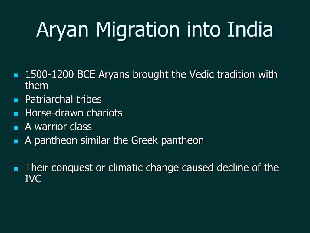 PPT - Aryan Migration into India PowerPoint Presentation, free download ...