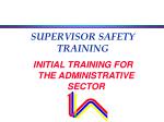 PPT - Supervisor Training PowerPoint Presentation, free download - ID ...