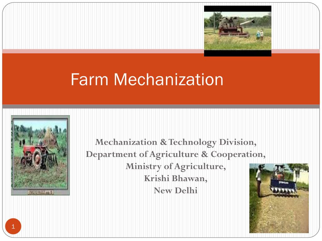PPT - Farm Mechanization PowerPoint Presentation, free download - ID ...