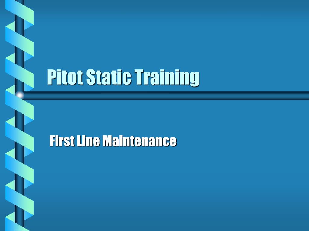 PPT - Pitot Static Training PowerPoint Presentation, free download - ID ...