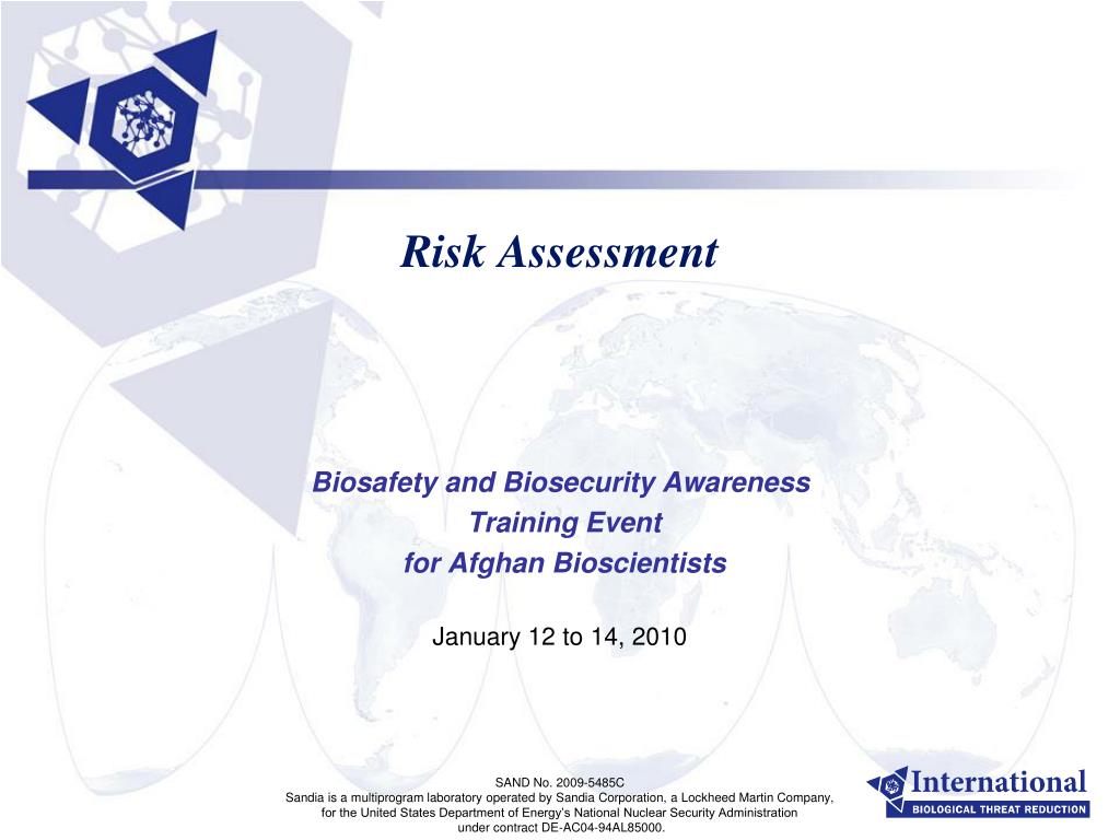 PPT - Risk Assessment PowerPoint Presentation, free download - ID:3283158