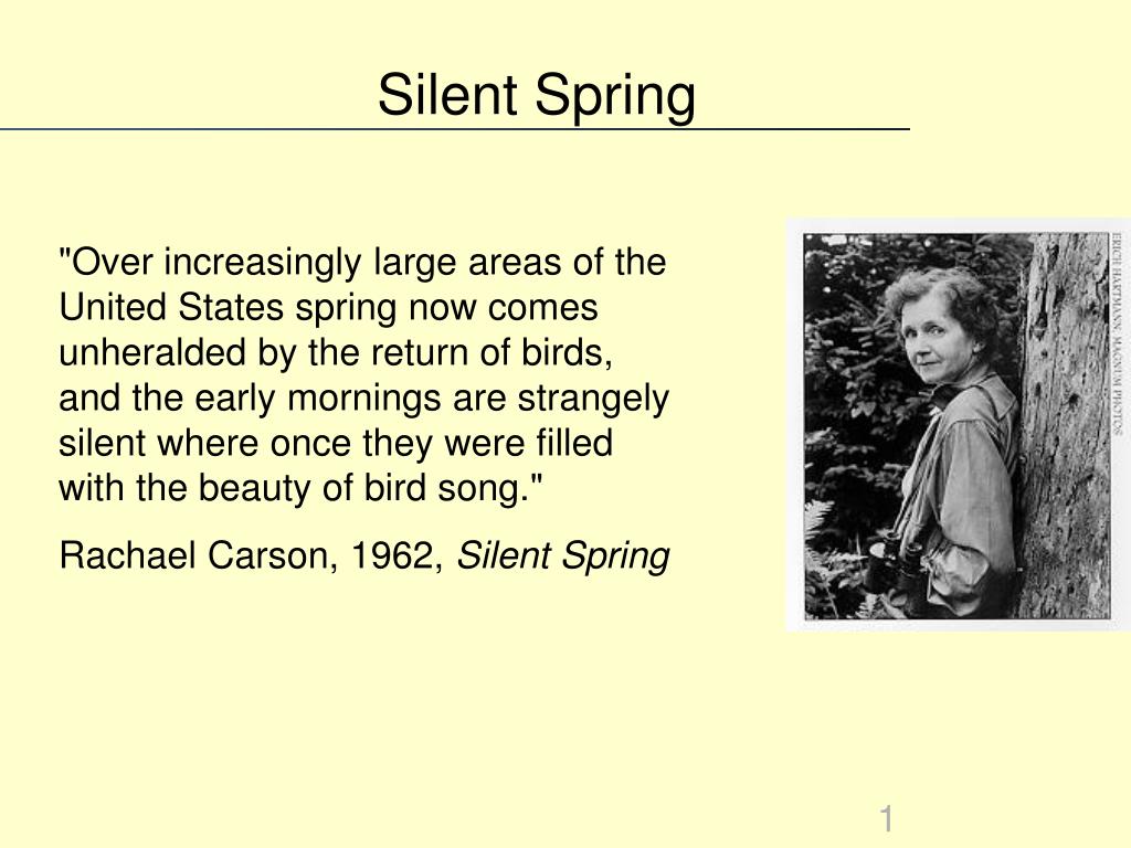 PPT - Silent Spring PowerPoint Presentation, free download - ID:3283836
