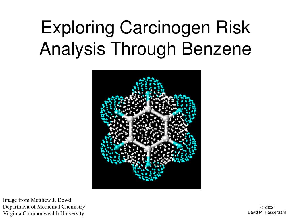 PPT - Exploring Carcinogen Risk Analysis Through Benzene PowerPoint ...