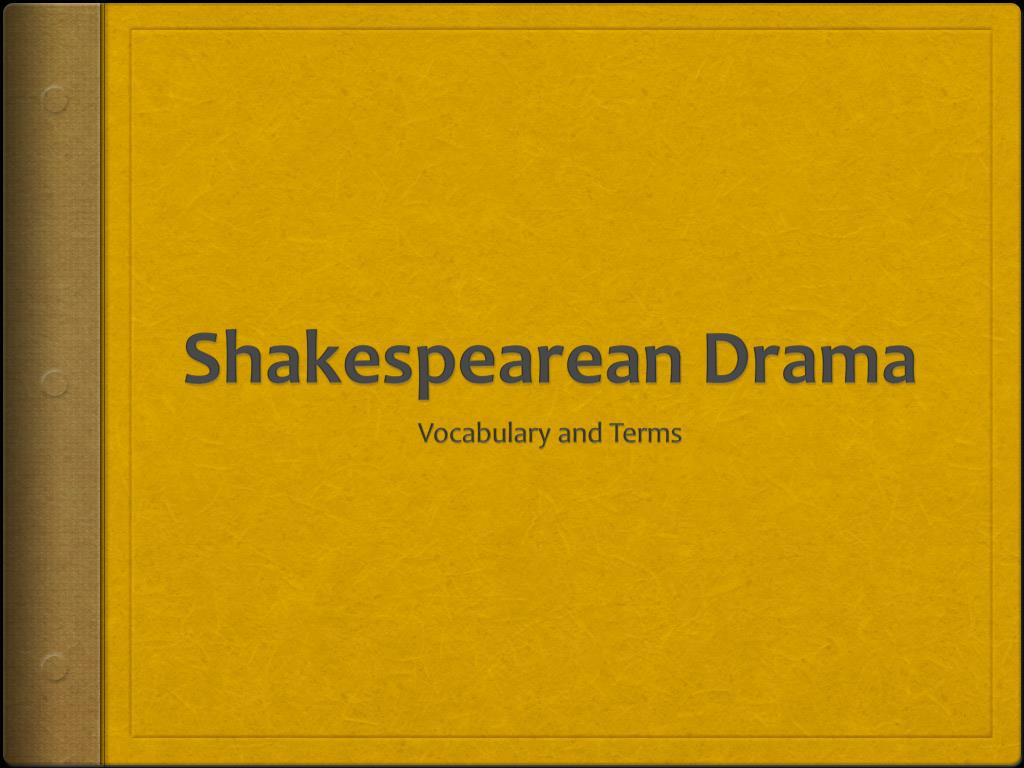 PPT - Shakespearean Drama PowerPoint Presentation, free download - ID ...