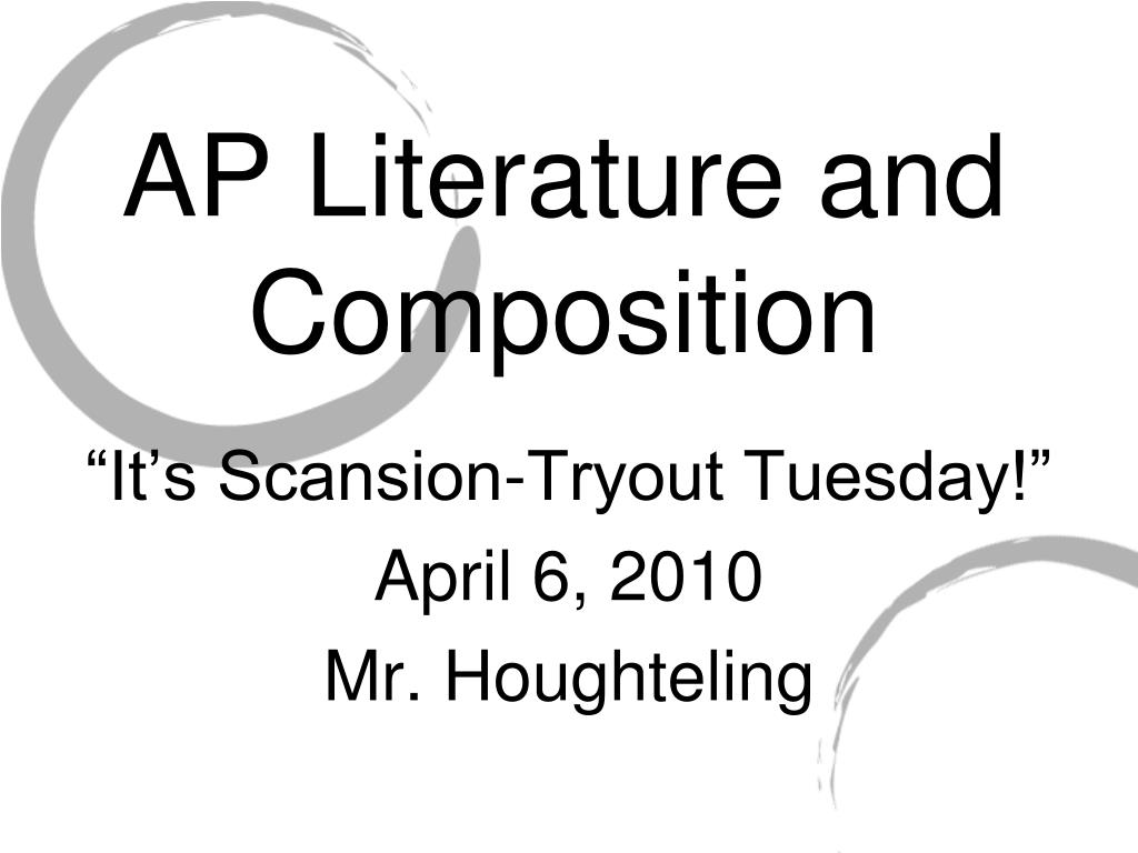 PPT - AP Literature and Composition PowerPoint Presentation, free ...